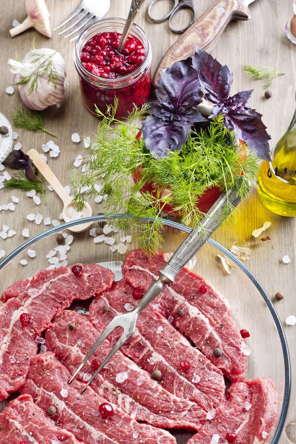 Marble beef stock image. Image of rock, fork, glass, healthy - 55977195