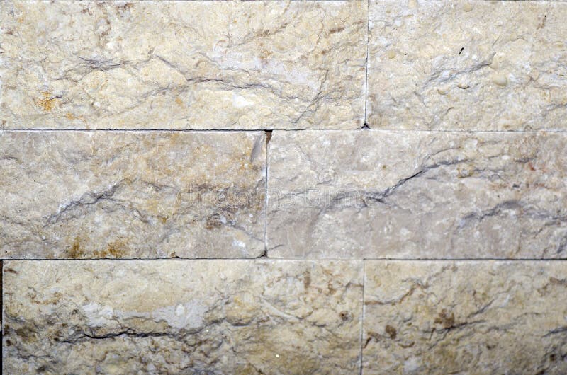 Marble Bricks Stone Wall Close-up . Marble Bricks Texture of the Walls ...