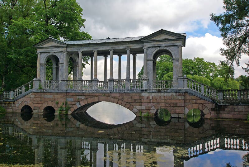 Marble Bridge stock image. Image of blue, bridge, saint - 58555705