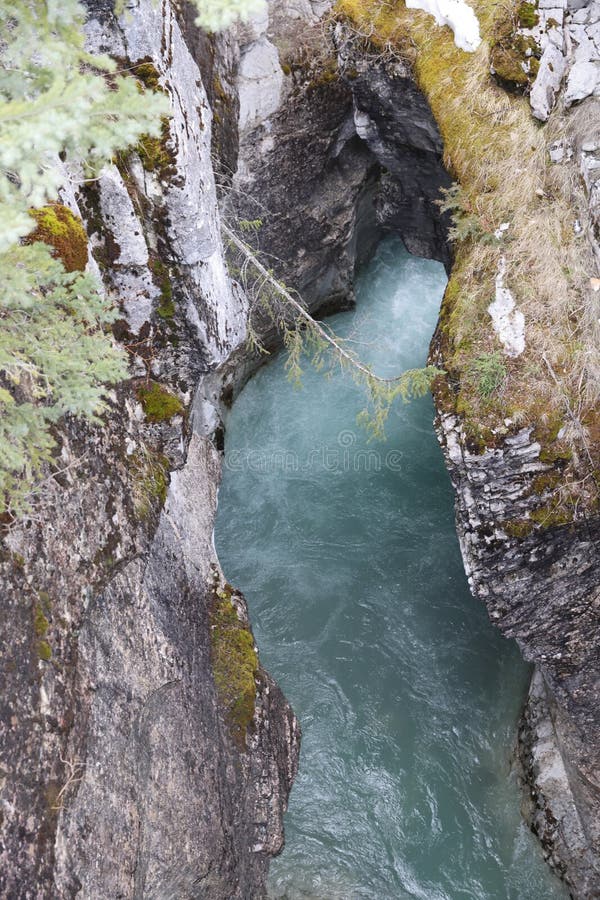 Marble Canyon Kootenay National Park Alberta Canada Stock Photo - Image ...