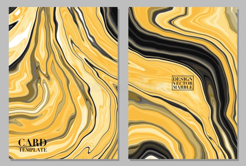 Marble card template stock vector. Illustration of invitation - 166265239