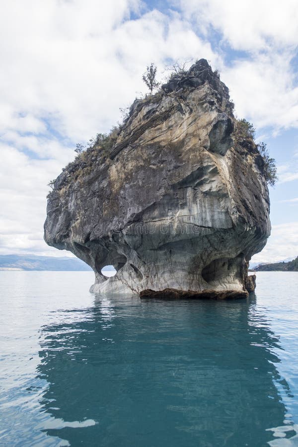 The Marble Cathedral Chapel, Capillas De Marmol, Puerto Tranquilo ...