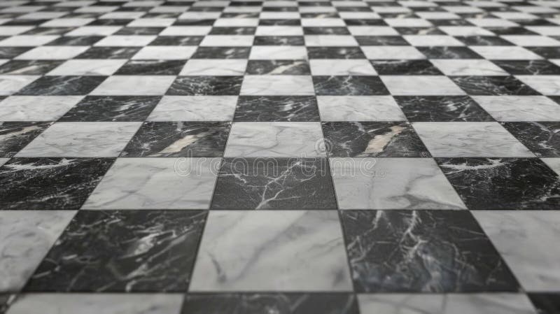 Marble Checkered Floor Pattern Stock Image - Image of generated ...