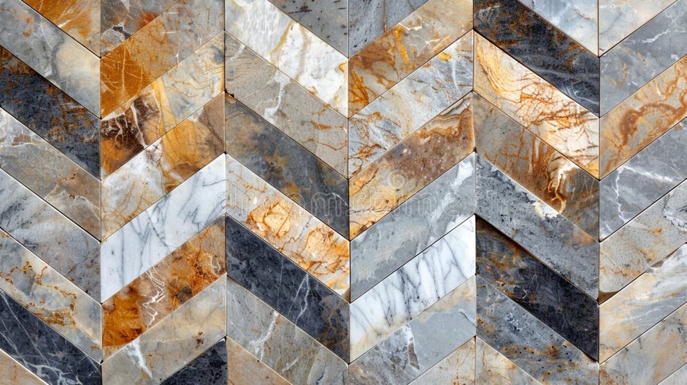 Elegant Chevron Marble Tile Pattern Background Texture Design Image ...