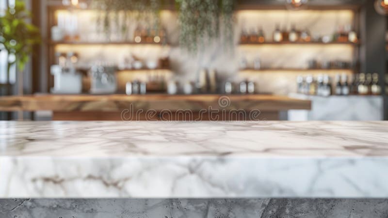 Marble Countertop Bar stock photo. Image of marble, design - 375837712
