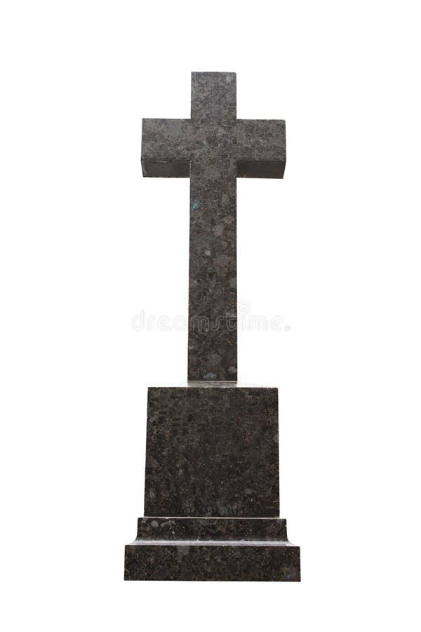 Marble cross stock photo. Image of graveyard, concrete - 35538648