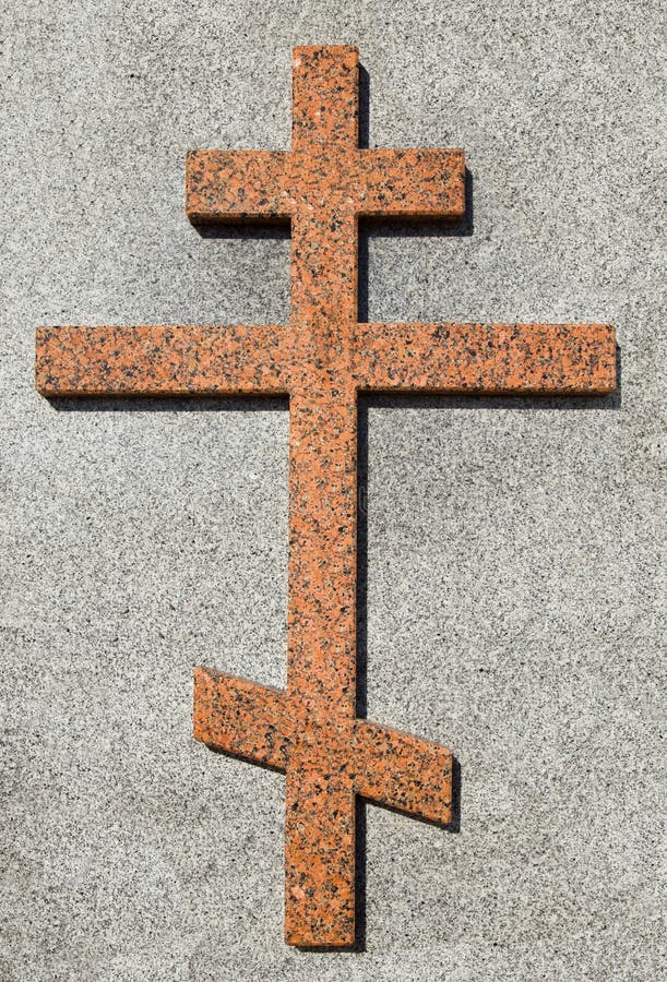 Marble cross (orthodox) stock image. Image of board, crucifixion - 19601389