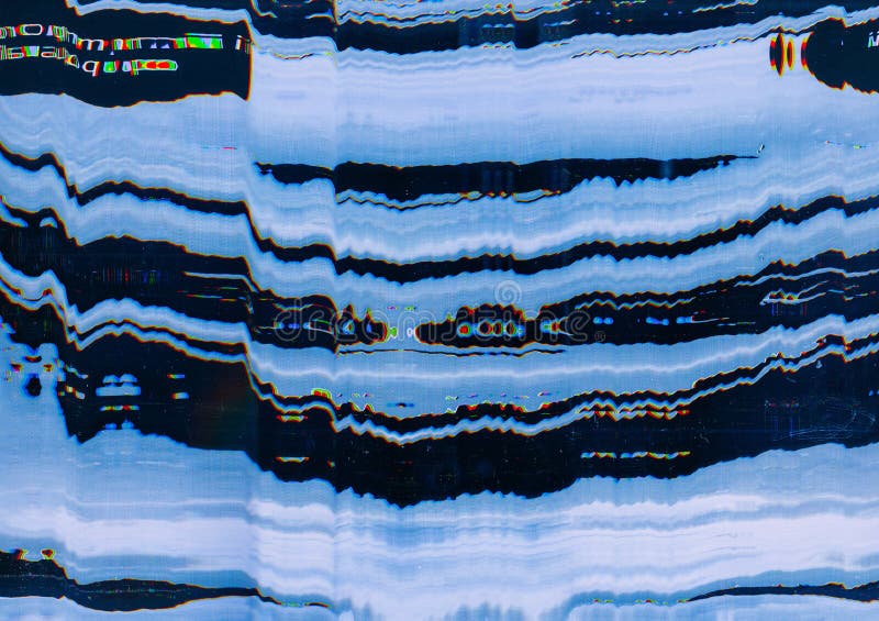 Glitch Distortion Vhs Noise Abstract Pattern Stock Image - Image of ...