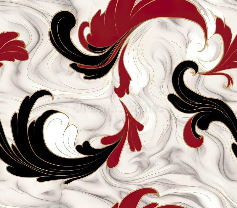 Marble, Fabric Pattern, Seamless Pattern. Stock Illustration ...