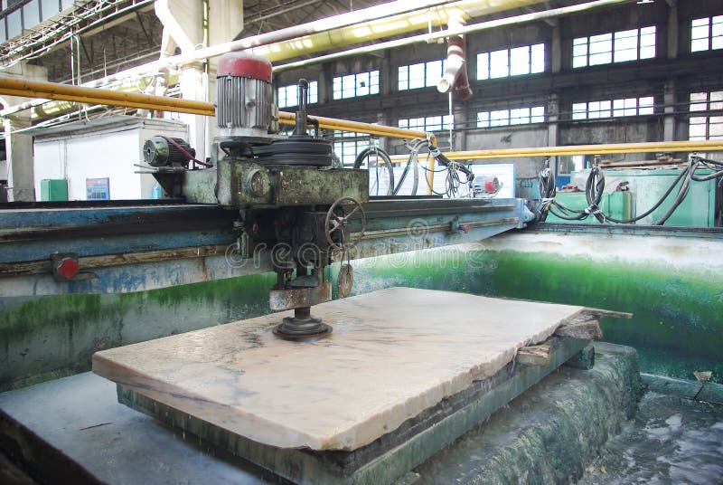 Marble factory stock image. Image of cleaning, manufacture - 12606053
