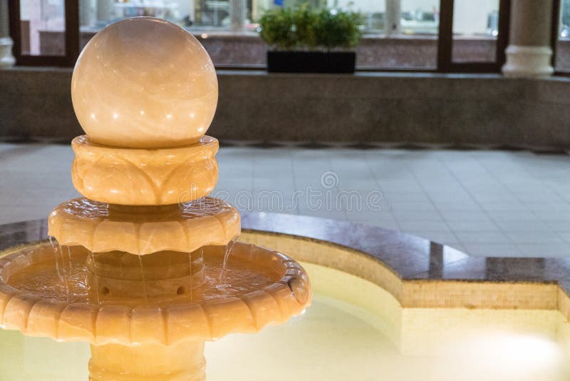 Marble fountain stock image. Image of fountain, pool - 148983523
