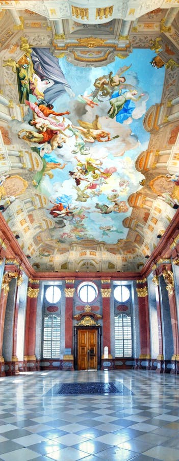 Marble hall stock image. Image of architecture, castle - 14663749