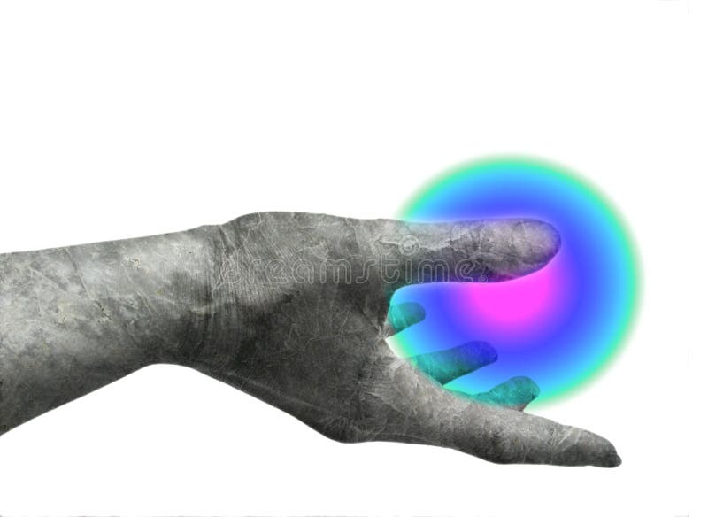 Marble hand stock illustration. Illustration of light, nails - 20955