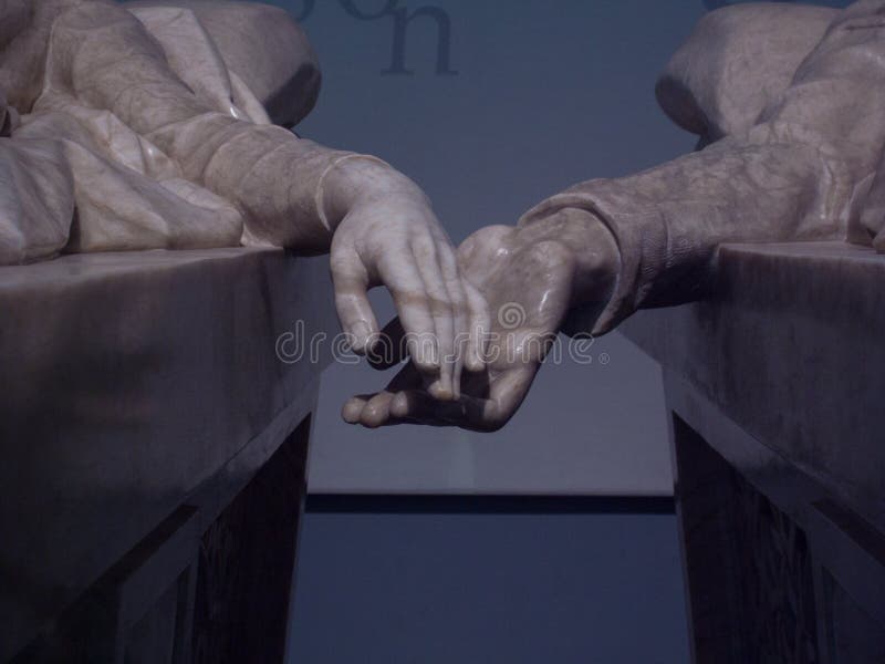 Marble Hands Sculpture stock photo. Image of abstract - 8144120