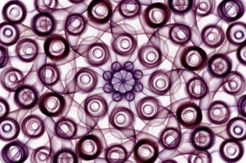 Marble Ink Abstract Art with Layered Circles Stock Illustration ...