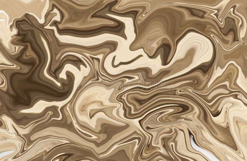 Marble Ink Colorful. Multi Color Marble Pattern of the Blend of Curves ...