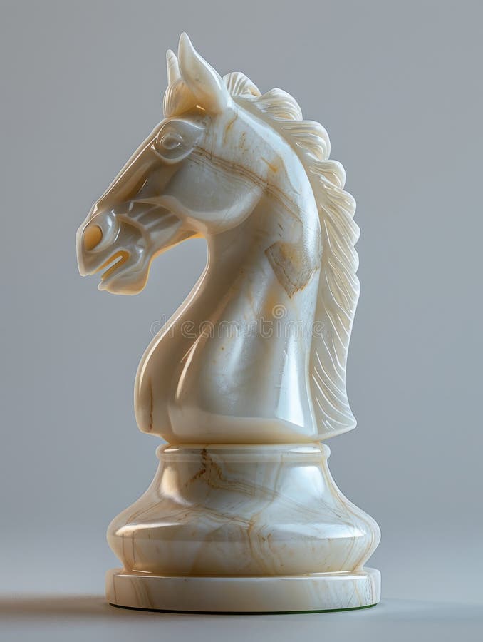 Marble Knight Chess Piece Detailed Elegant Stock Photos - Free ...