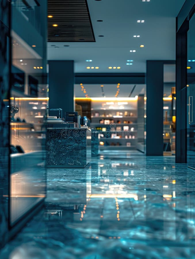 Marble Lobby stock photo. Image of flooring, interior - 371637754