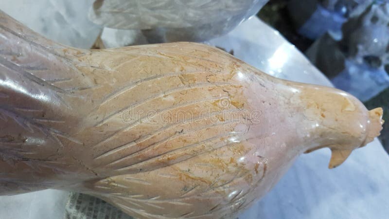 Marble Model of Chicken or Female Hen Arkivfoto - Bild av filippiner ...