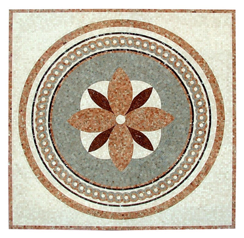 Marble Mosaic Mosaic Square Pattern Stone Craft Stock Photo - Image of ...