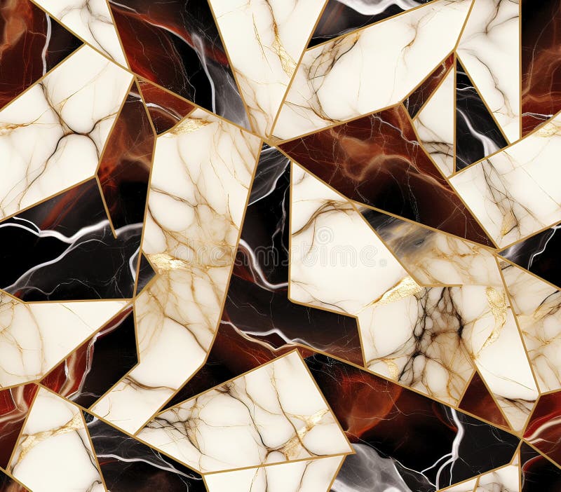 Marble, Fabric Pattern, Seamless Pattern. Stock Illustration ...