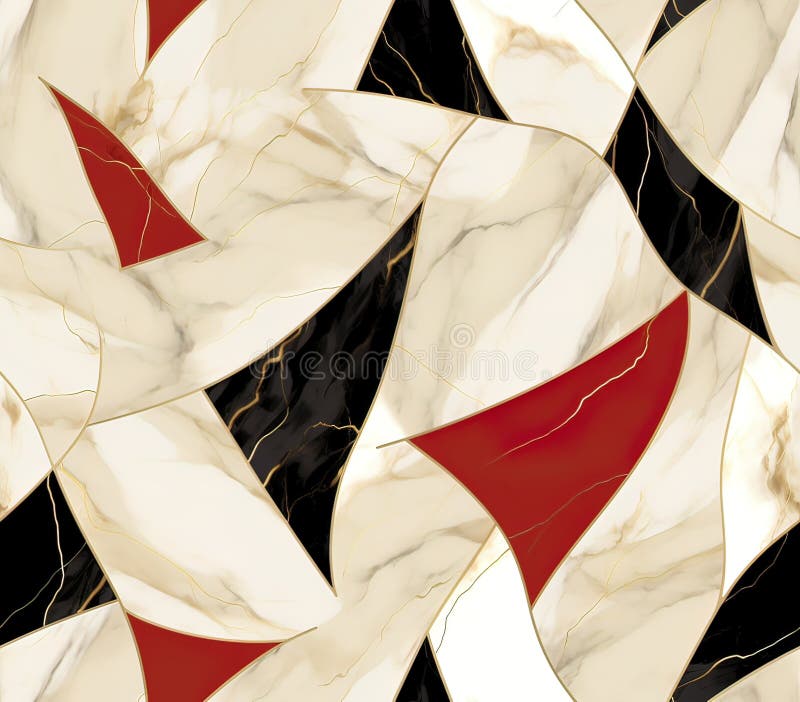 Marble, Fabric Pattern, Seamless Pattern. Stock Illustration ...