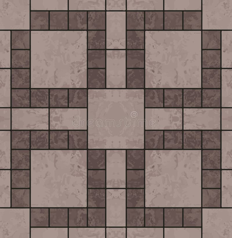 Natural Marble Square Tile Seamless Texture Map, Diffuse Stock Image ...