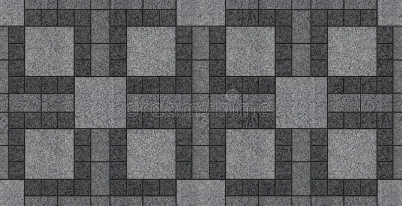 Natural Marble Square Tile Seamless Texture Map, Reflect Glossiness ...
