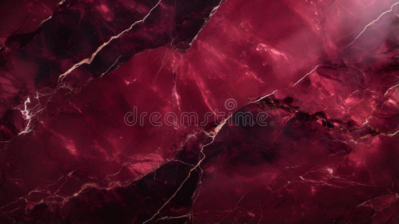 Marble Texture in Ruby Colors. Elegant Background Stock Illustration ...