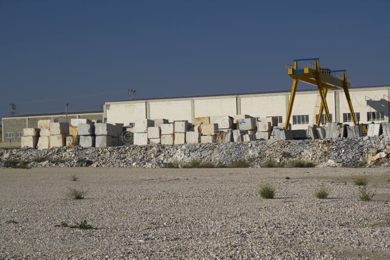 Marble processing stock image. Image of trawerten, processing - 37562939