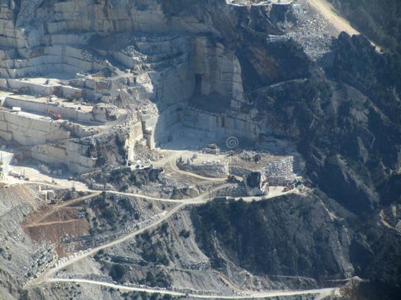 Marble quarry stock image. Image of shade, flat, rock - 14543833