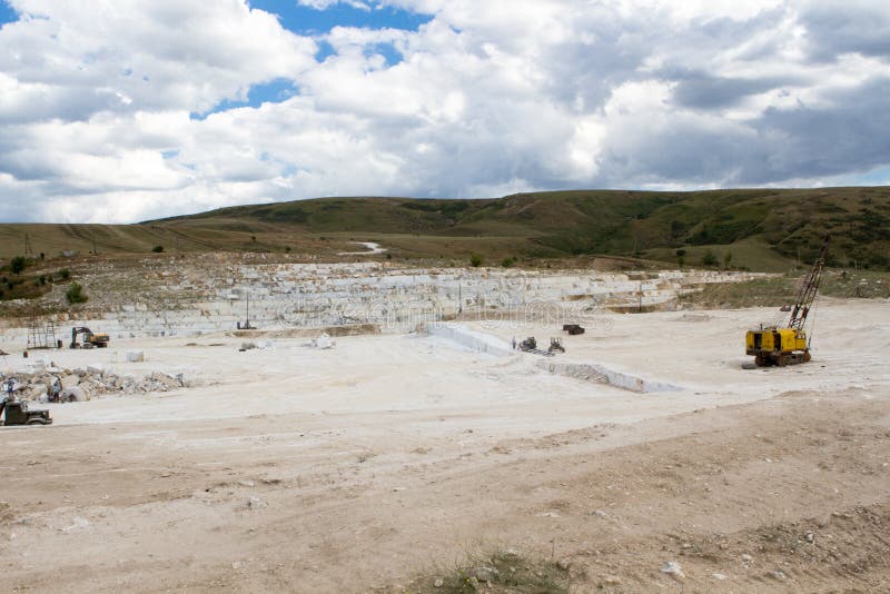 Marble Quarry, Stone Texture, Stone Quarrying Stock Photo - Image of ...