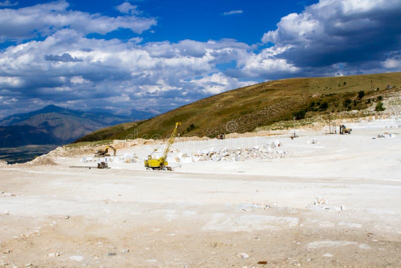 Marble Quarry, Stone Texture, Stone Quarrying Stock Image - Image of ...