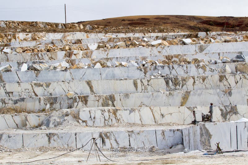 Marble Quarry, Stone Texture, Stone Quarrying Stock Photo - Image of ...
