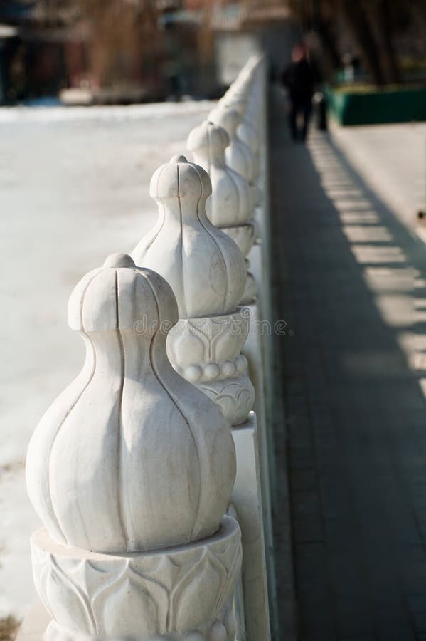 The marble railing stock photo. Image of outdoor, building - 23779844