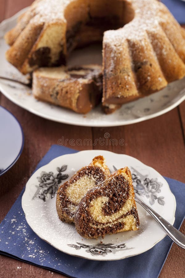 Marble ring cake stock photo. Image of poland, occasion - 190680660