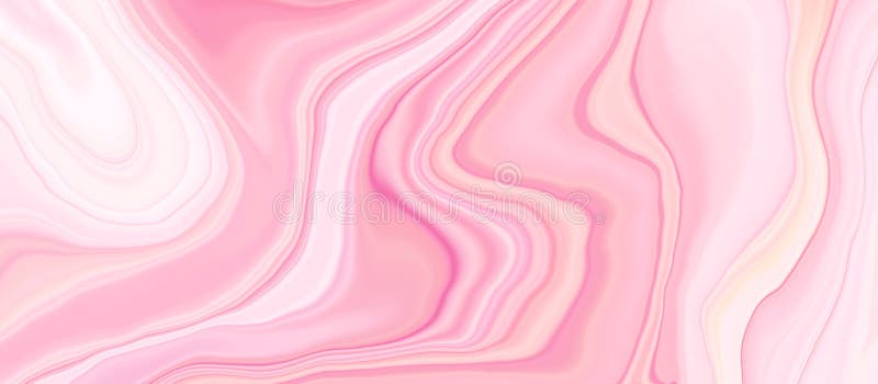 Marble Rock Ink Pink White Surface Graphic Pattern Abstract Texture ...