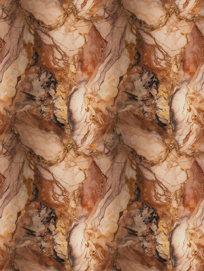 Marble Seamless Pattern, Created with Generative AI Stock Illustration ...