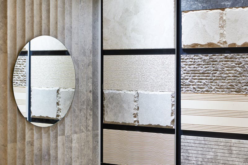 Marble Slabs for Construction in Shop Stock Image - Image of surface ...