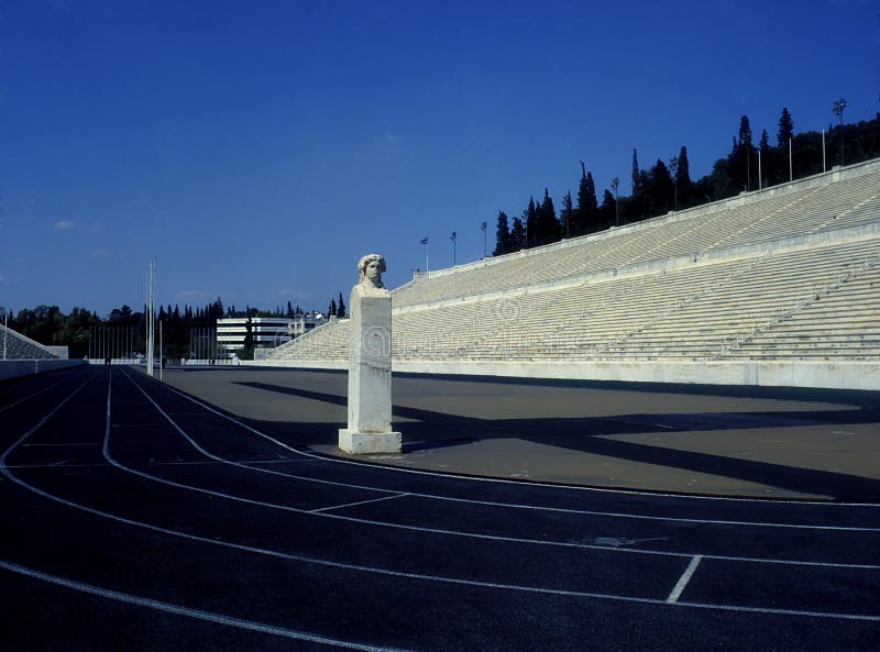 Marble Stadium stock photo. Image of centennial, summer - 302552