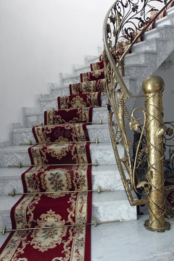 Marble stairs stock image. Image of construction, gold - 32987425
