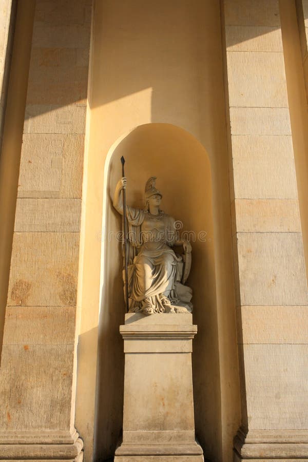 Marble Statue of Athena at Brandenburg Gate Editorial Stock Image ... Marble Statue of Athena at Brandenburg Gate Editorial Stock Image ...