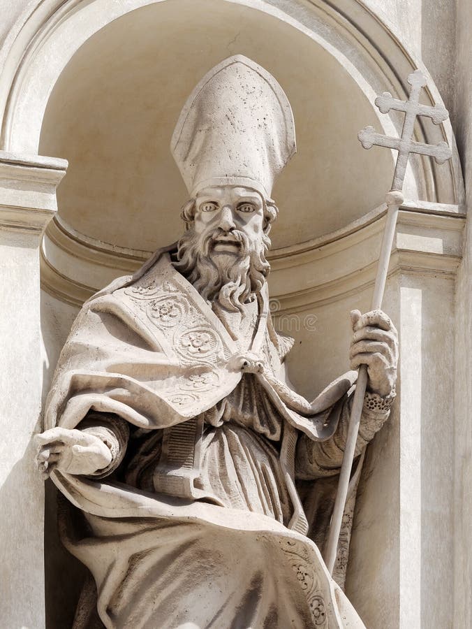 Statue of Pope Julius III, Perugia, Italy Stock Photo - Image of ...