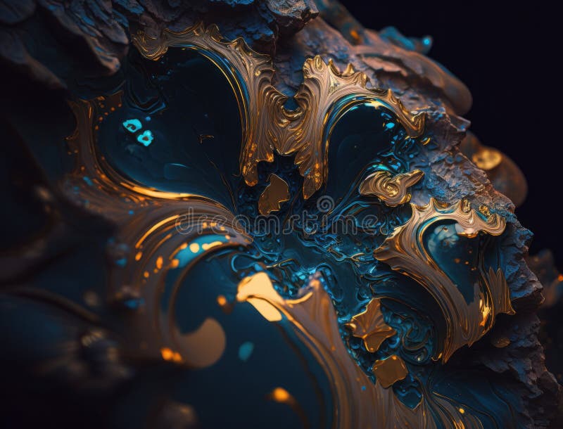 Marble Stone Texture Background Material with Elements of Semi-precious ...