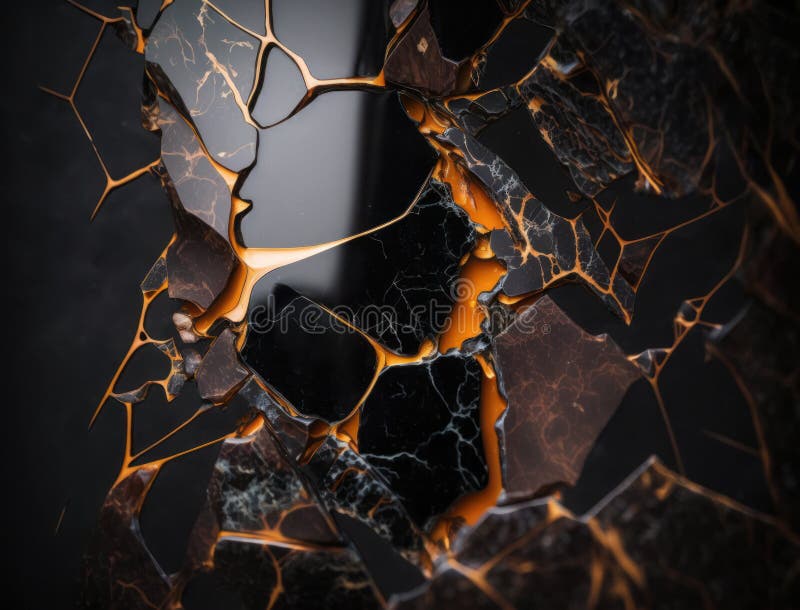 Marble Stone Texture Background Material with Elements of Semi-precious ...