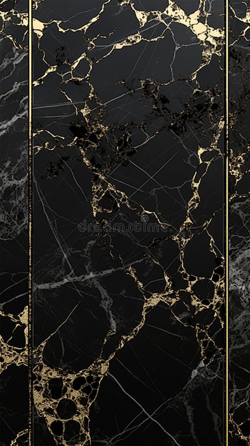 Marble Surface Texture Dark Metallic 3d Rendering Stock Illustration ...