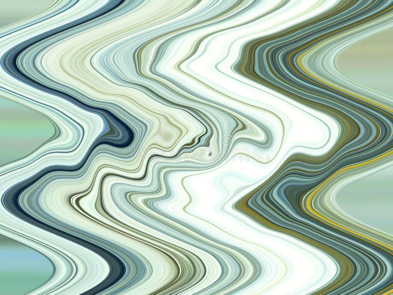 Marble Texture Background with Curved Shapes Stock Illustration ...