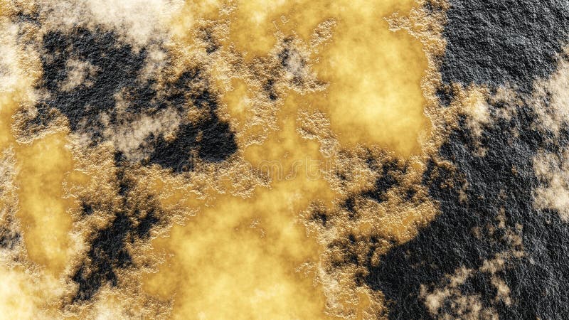 Marble Texture Background Yellow Black Abstract Alabaster Pattern Stock ...