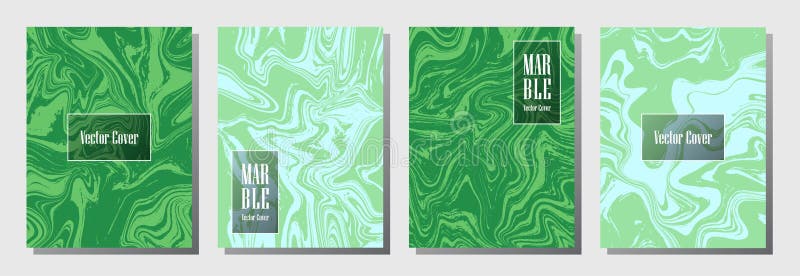 Marble Texture Binder Cover Layout Stock Vector - Illustration of ...