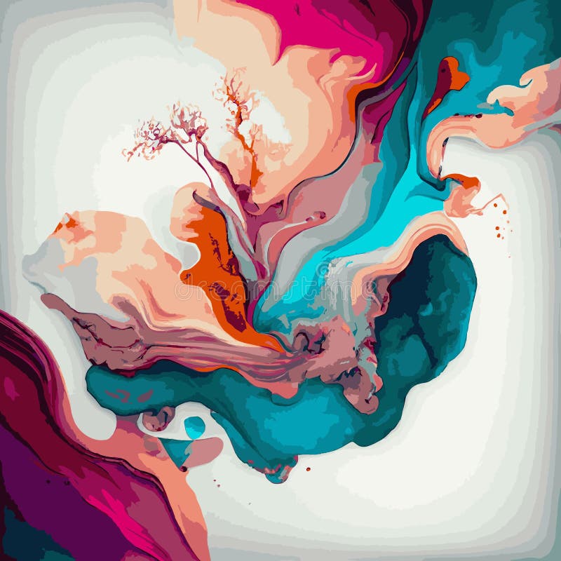 Marble Texture Design, Colorful Multicolored Marble Surface, Curved ...